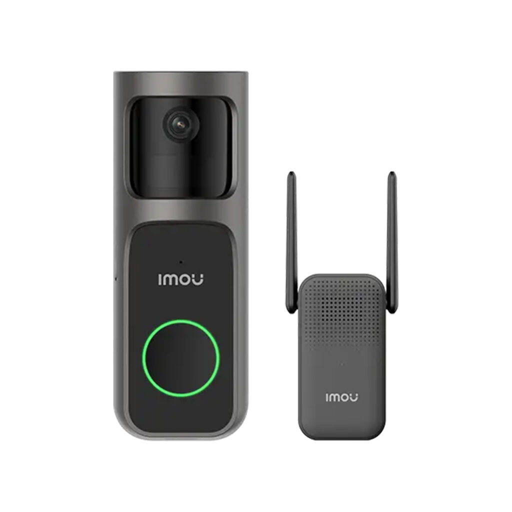 KIT IMOU TIMBRE WIFI 2S CAMARA 3MP VIDEO 2K AUDIO BIDIRECCIONAL BATERIA ...